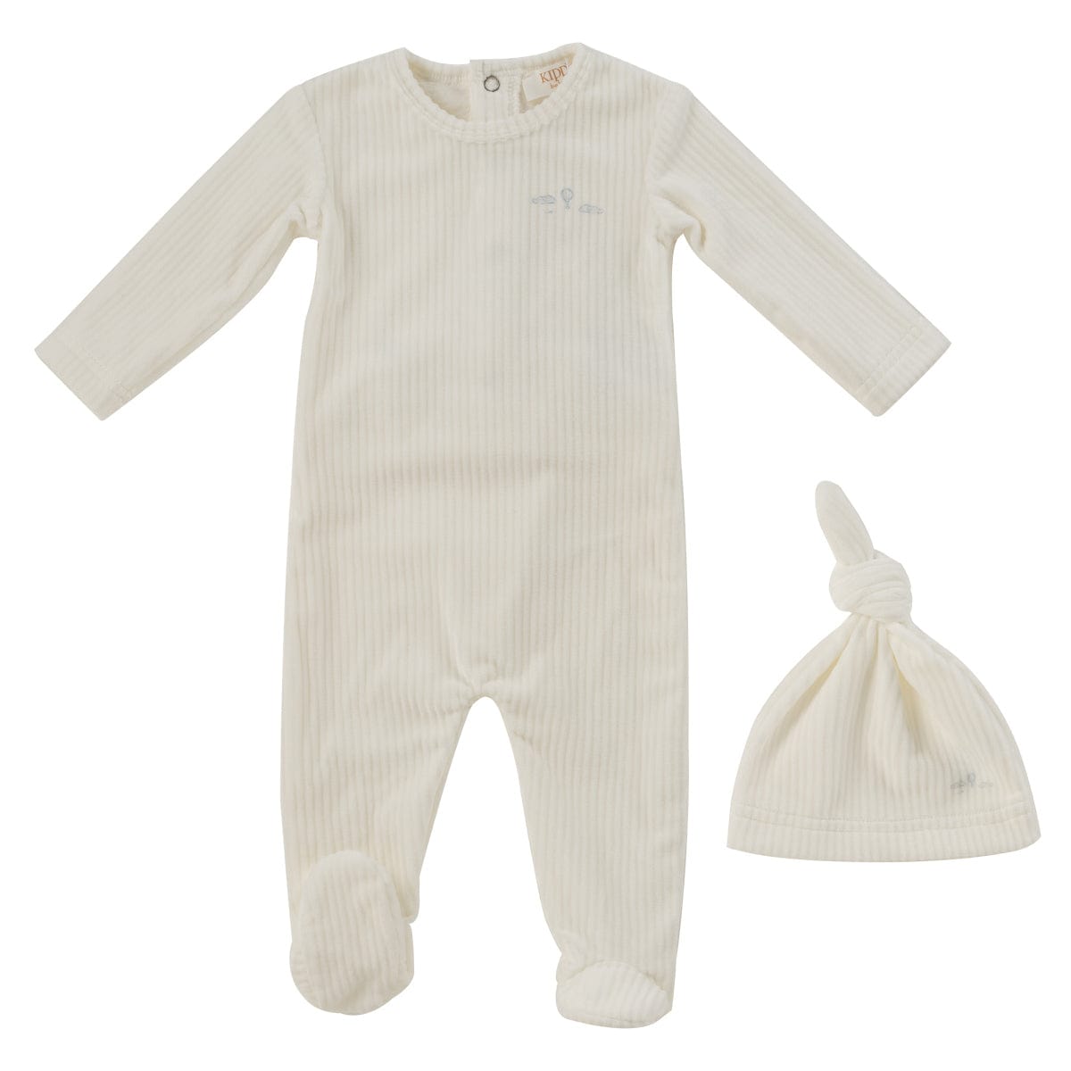 Cloud Nine Romper + Hat Set - Blue – KIPP™ Collection